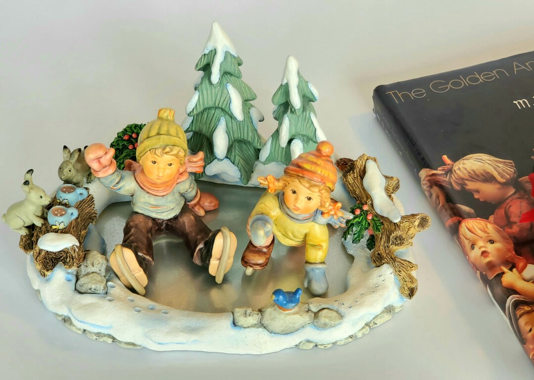 Hummel Figurine - TMK 8 - Icy Adventure Set- Set of 3 Pieces - Etsy