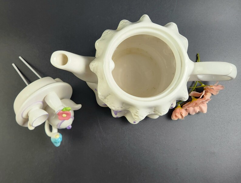 Vintage - Teleflora Tea Pot - Made in Phillippines - 7" Tall - Etsy