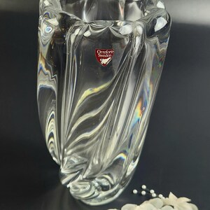 Vintage 7 Flower Vase Waterfall by Orrefors - Etsy