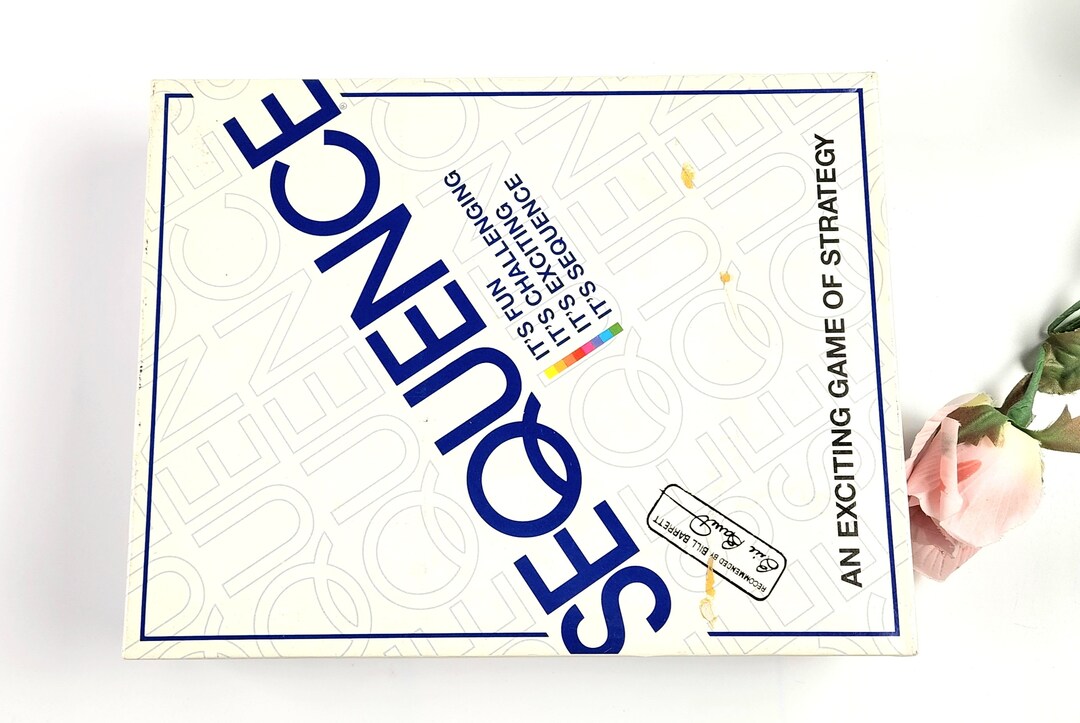 1995 Board Game Jax Ltd. Inc A Game of Strategy SEQUENCE - Etsy