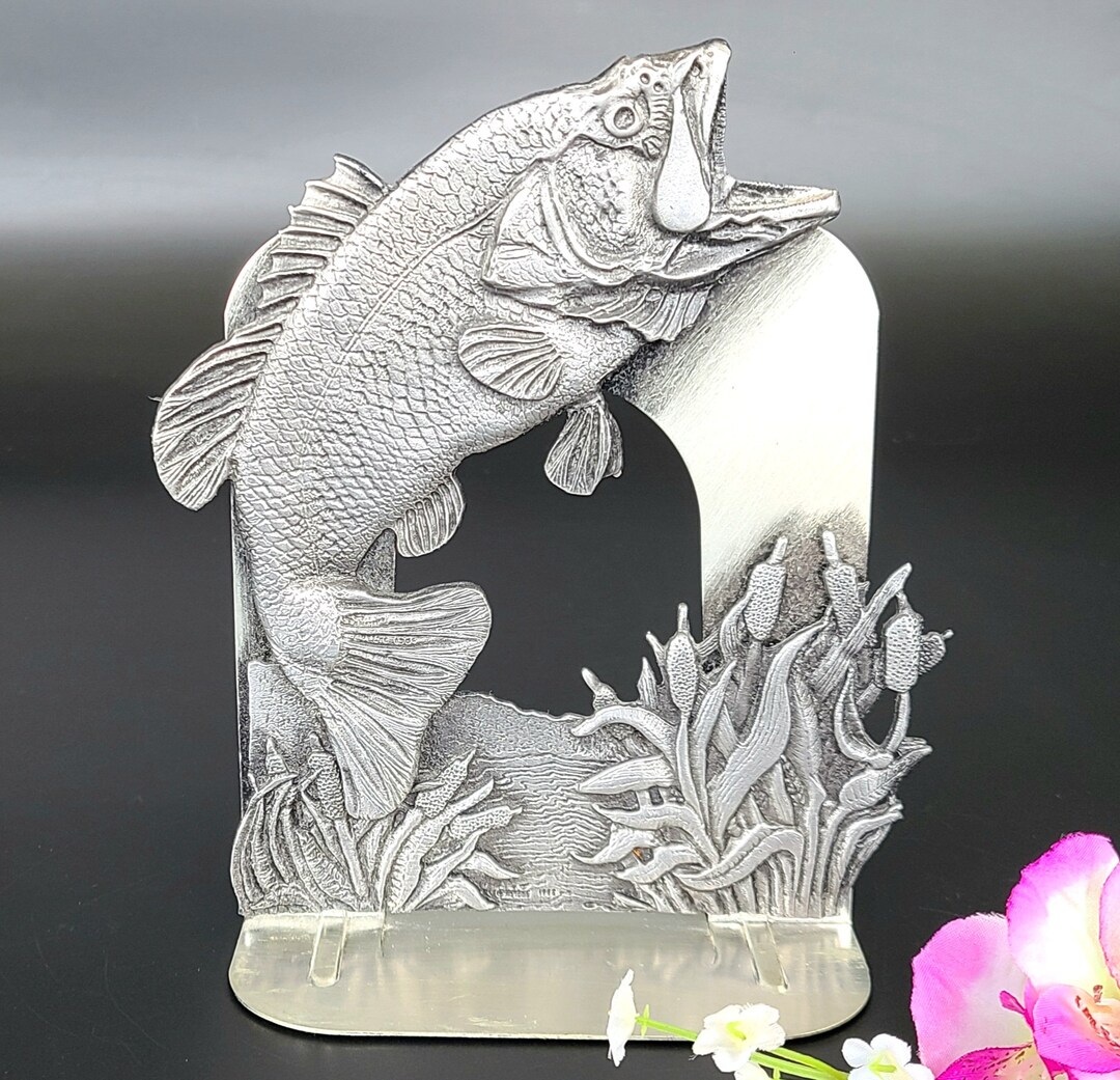 Vintage 1992 - Pewter - Ocean Theme Home Decor - 6 3/4" H - Etsy