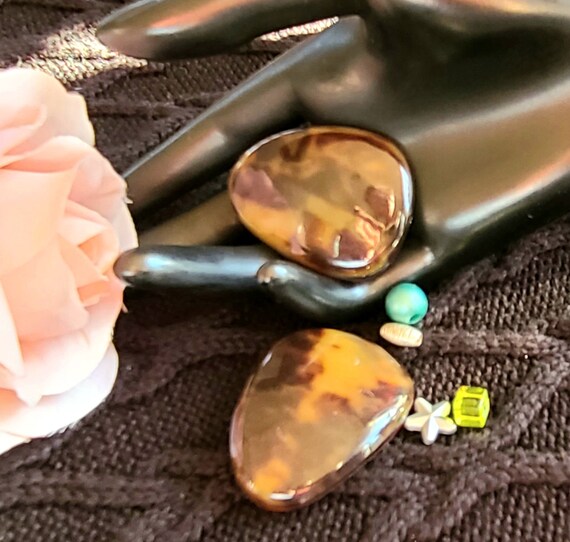 Vintage stunning Turtle Shell Look & Beautiful - Etsy