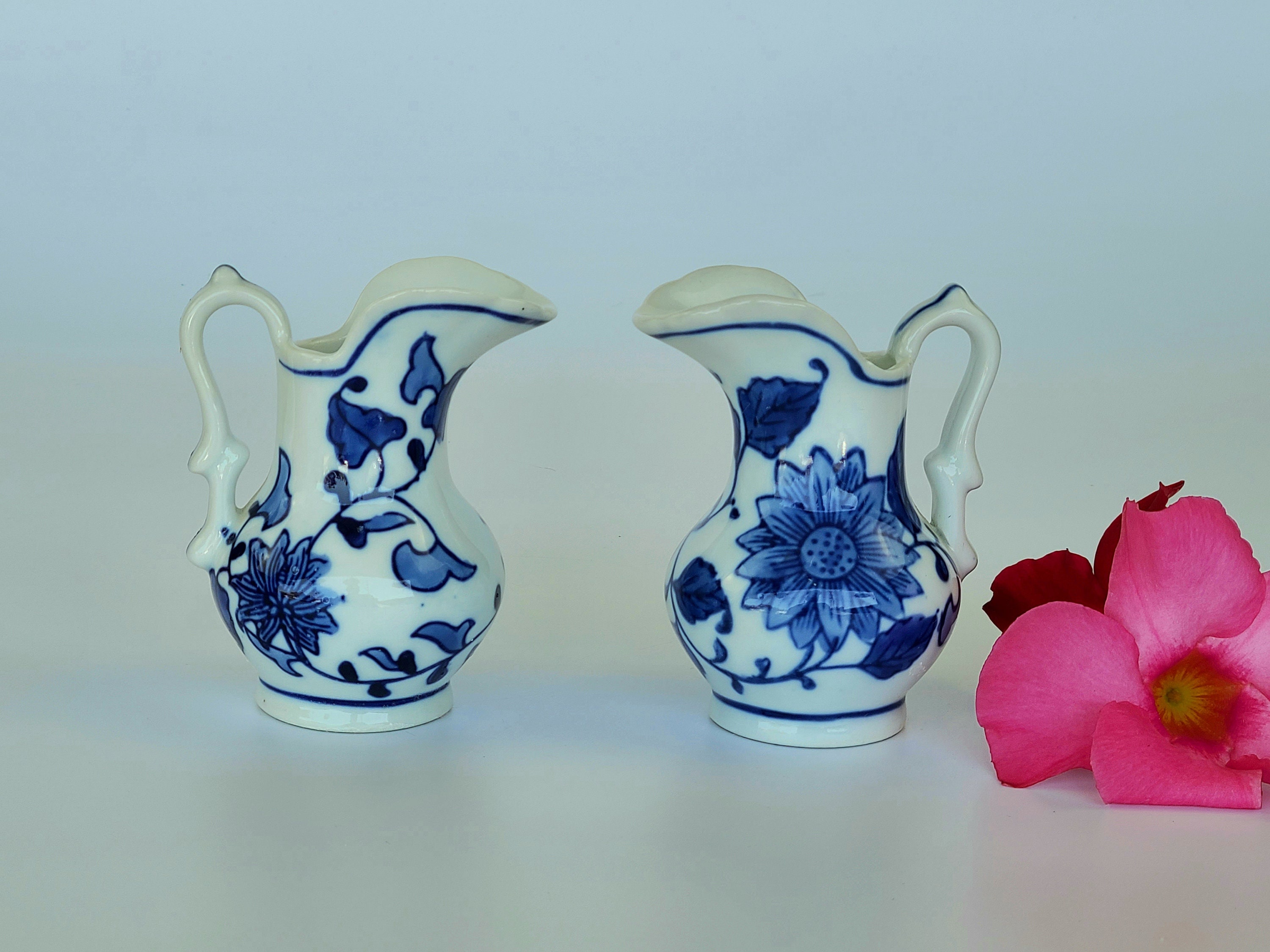 Vintage Delft Mini Pitchers Art Decor/ Creamer Signed - Etsy
