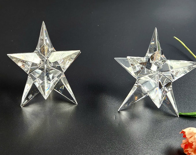 Vintage - 4" Light Candlestick Star by ROSENTHAL - Set of 2 - Etsy