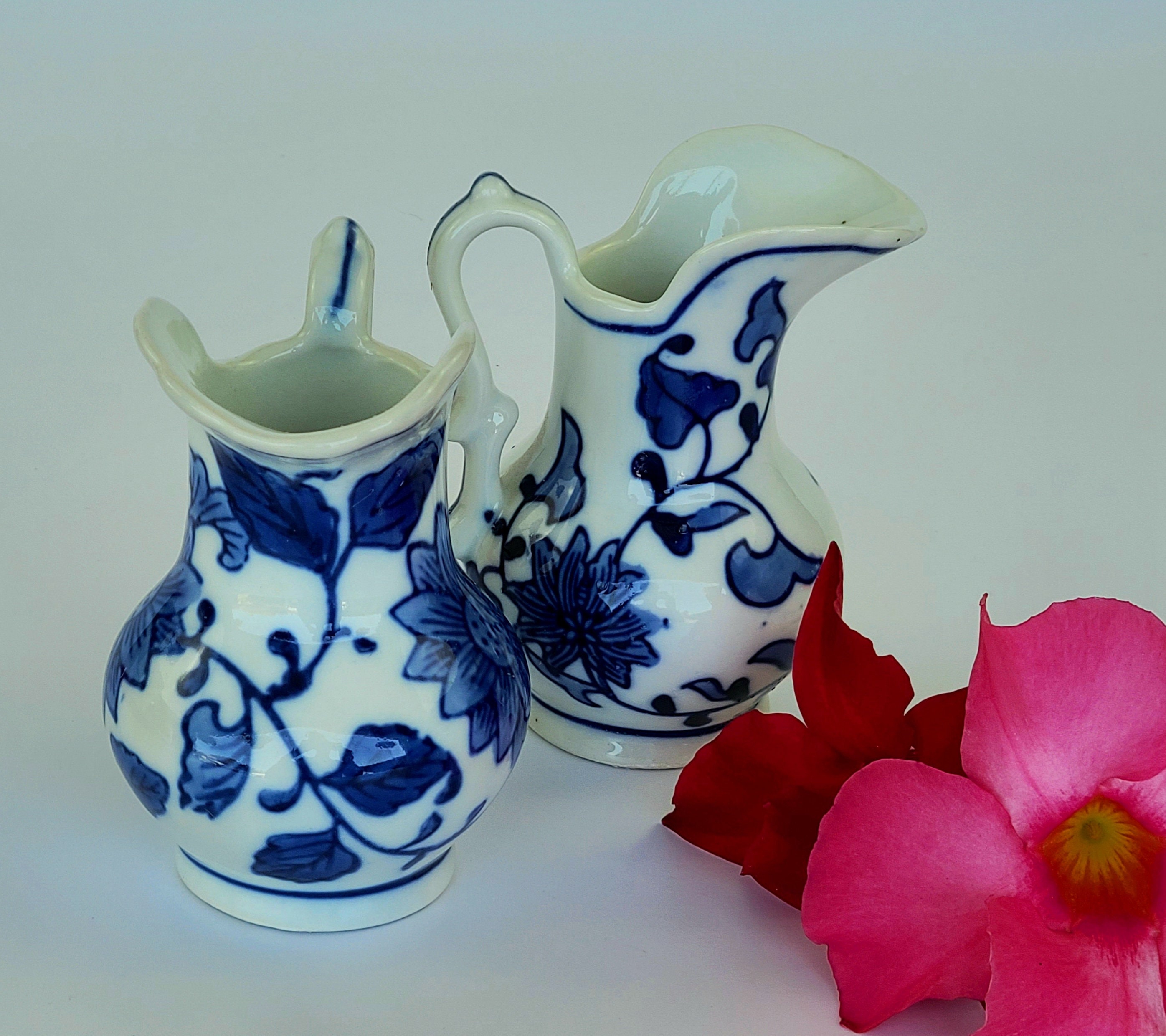 Vintage Delft Mini Pitchers Art Decor/ Creamer Signed - Etsy