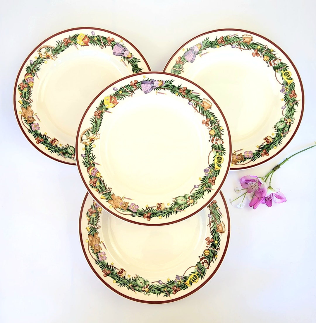 Vintage - 10.5" Diameter - SPODE Dinner Plate Christmas Memories - Etsy