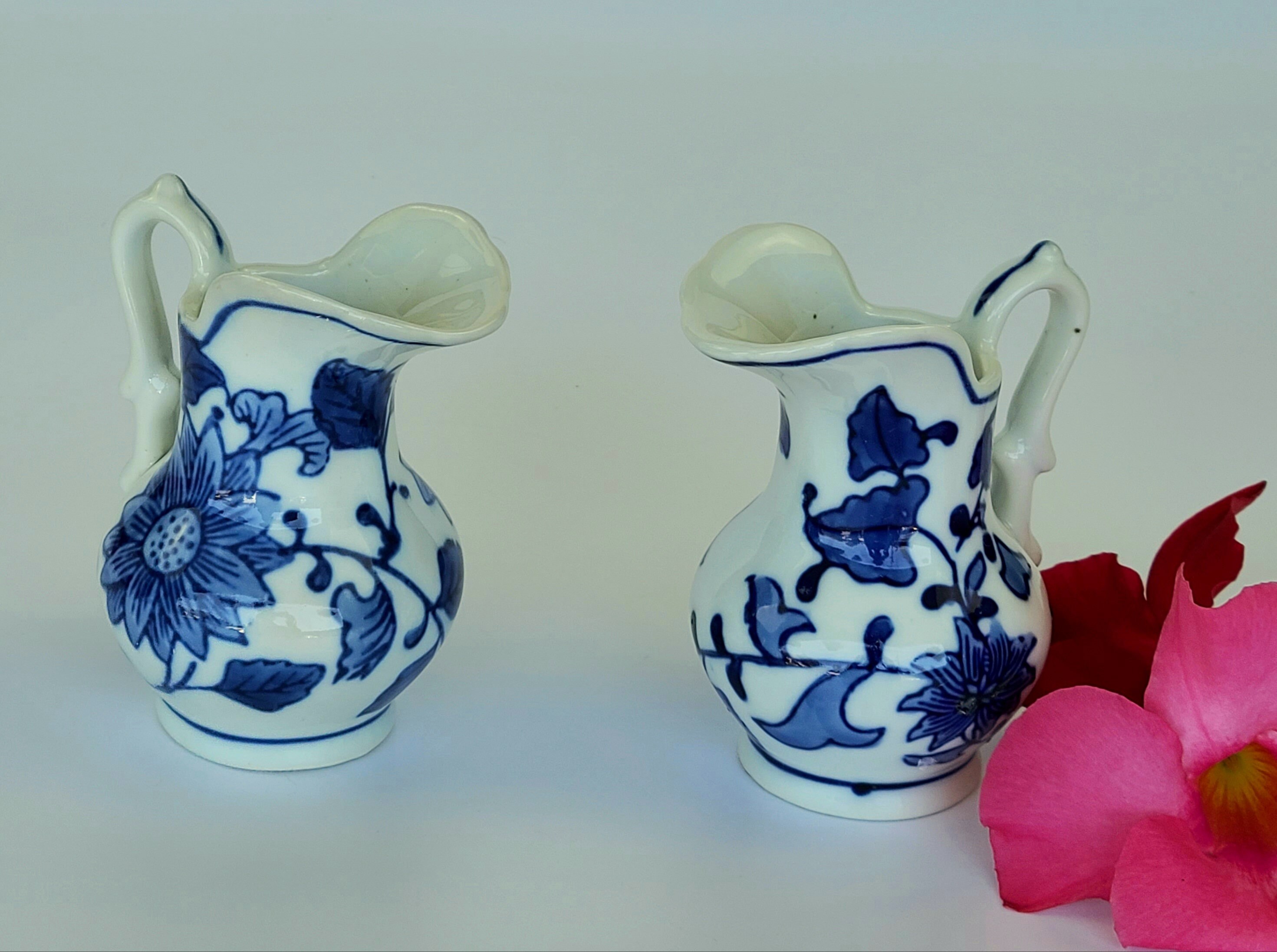 Vintage Delft Mini Pitchers Art Decor/ Creamer Signed - Etsy