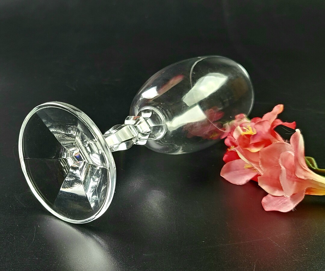 Vintage - Single - Wine/ Champagne Glass -crystal - Etsy