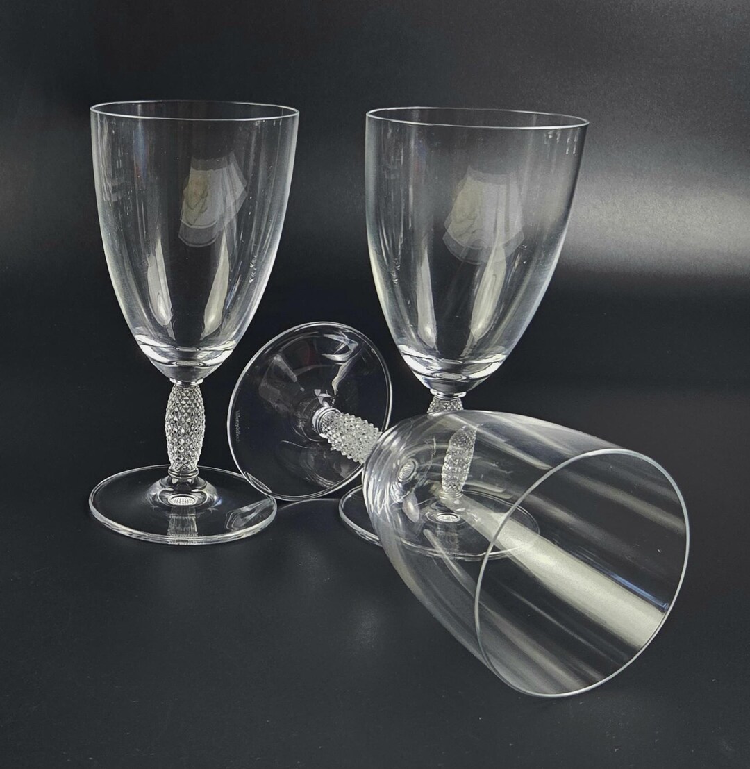 Vintage – Water/wine Goblet Francesca by Villeroy & Boch – Set of 3 – 6 ...