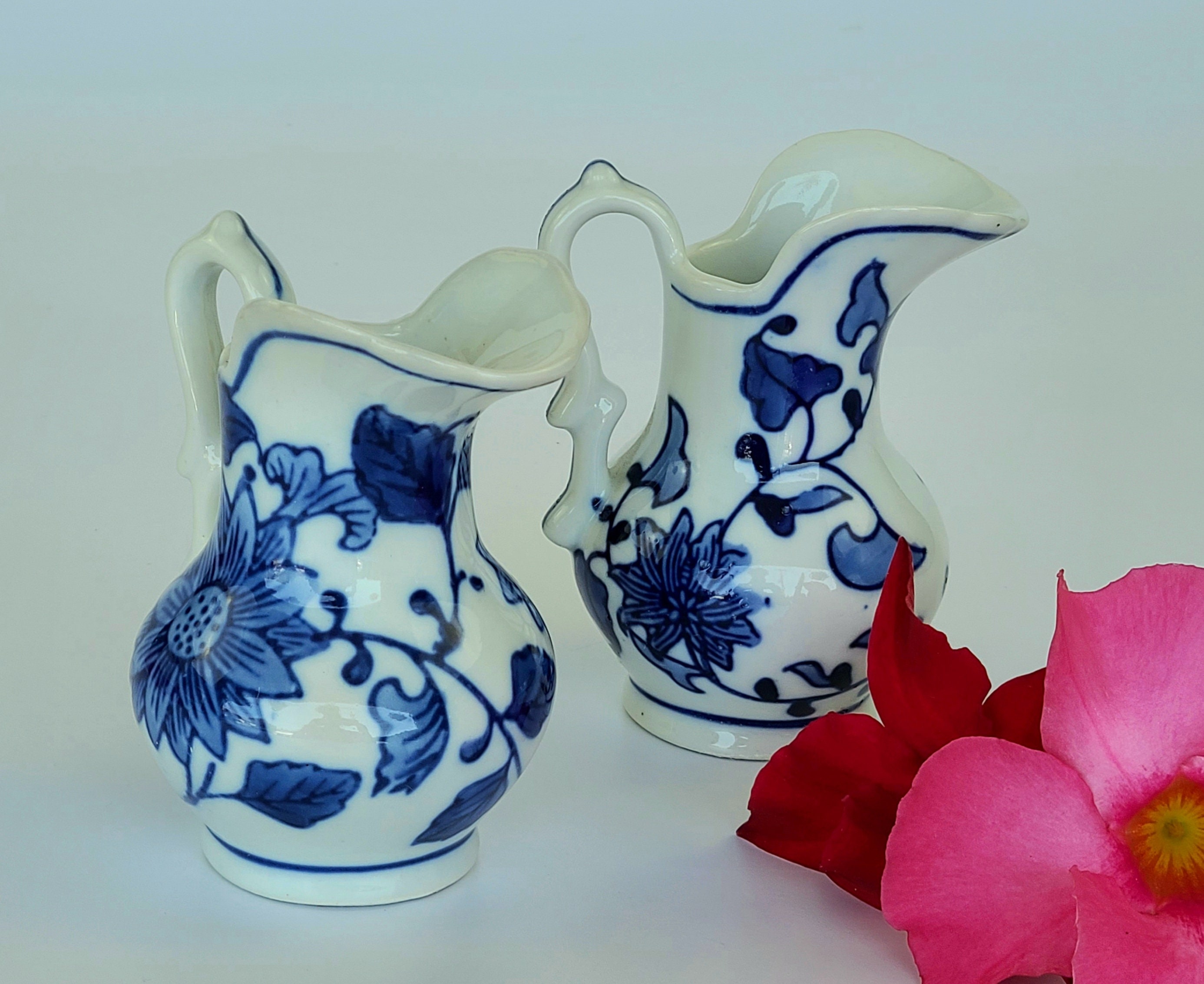 Vintage Delft Mini Pitchers Art Decor/ Creamer Signed | Etsy