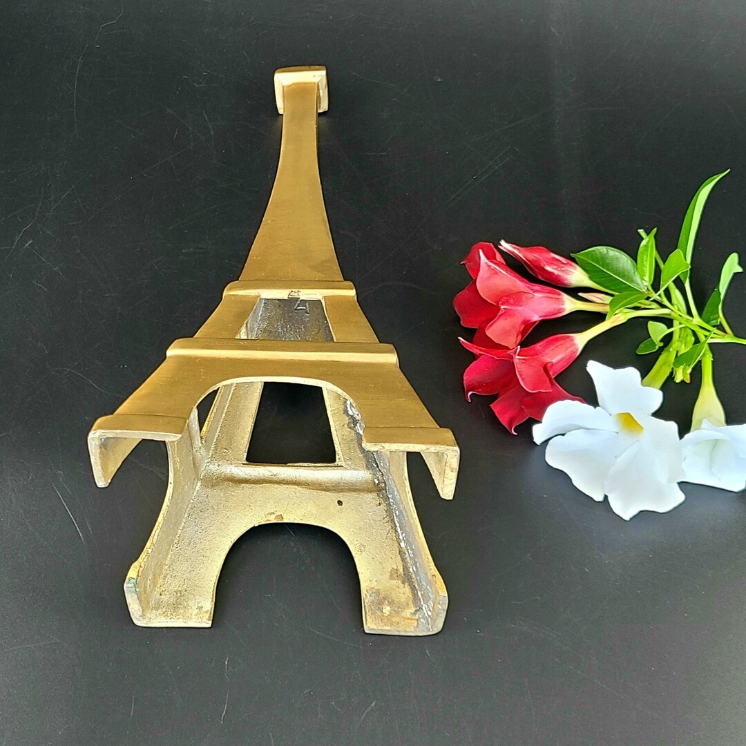 Vintage 11 Tall Brass Eiffel Tower Structure - Etsy