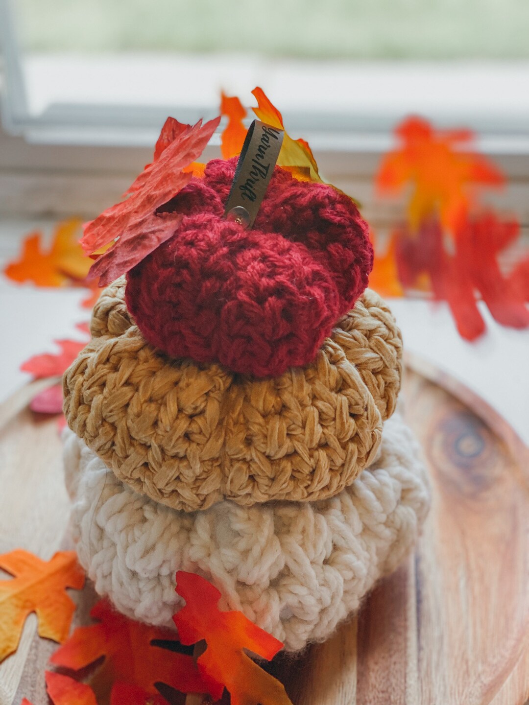CROCHET PATTERN \ Textured Pumpkins \ Crochet Decor \ Crochet Pumpkin ...
