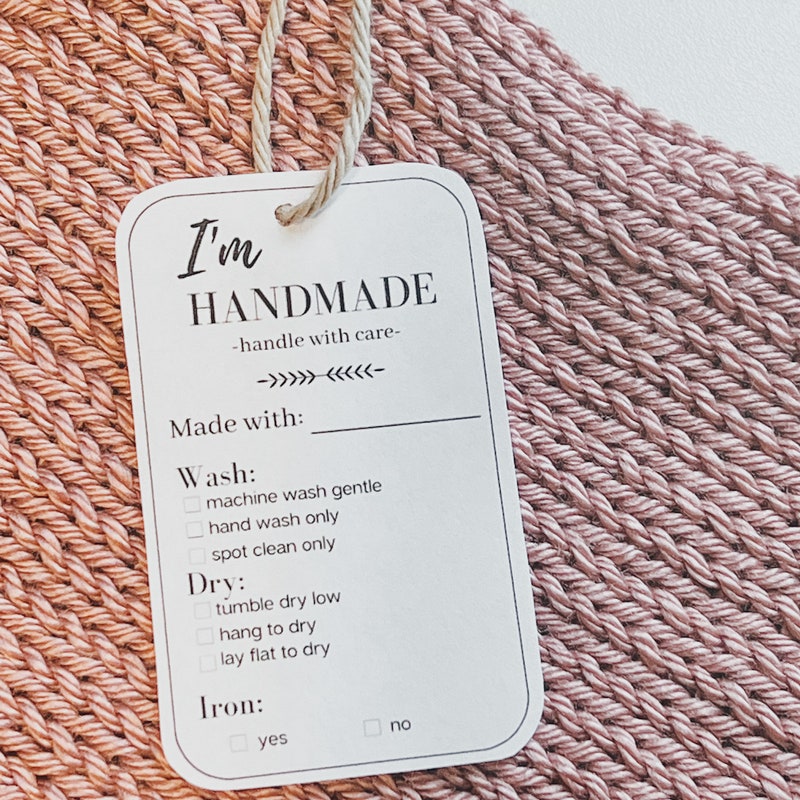 Care Tags - Etsy