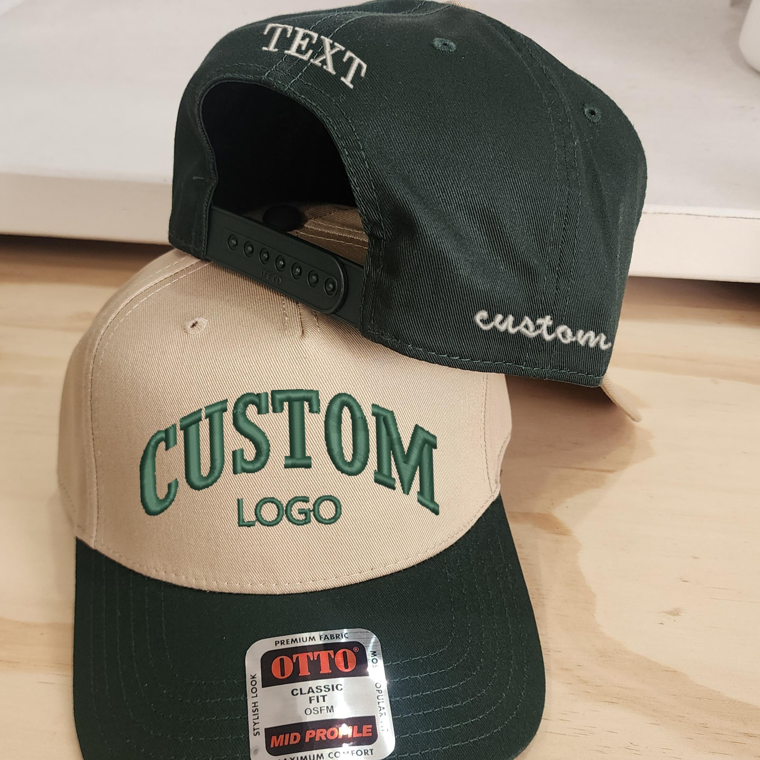 Custom Embroidered OTTO Baseball Cap: Personalized Baseball Hat ...