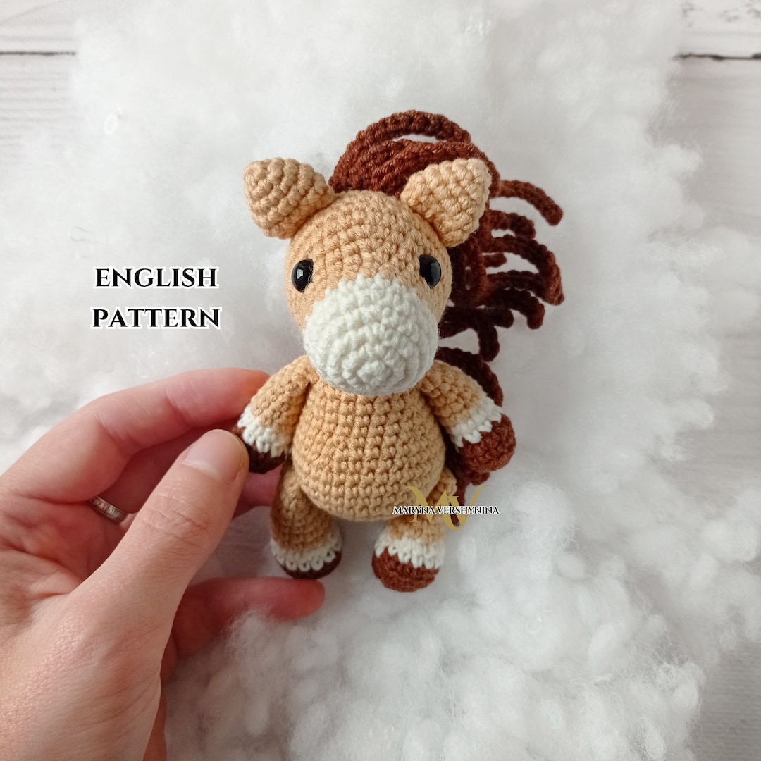 Crochet Pony Pattern: Amigurumi Horse (PDF Pattern) - Etsy