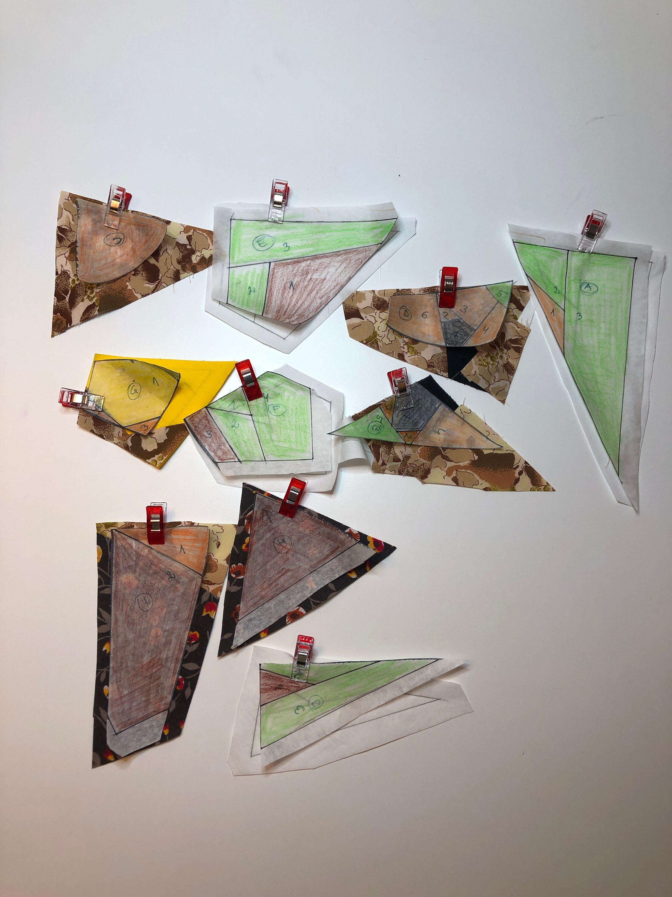 FPP Dog With a Tennis Ball Foundation Paper Piecing Pattern Digital ...