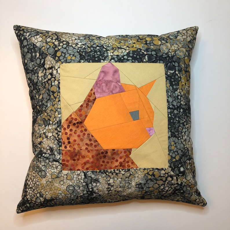 FPP Cat Head Pillow Pattern: Beginner Sewing (digital Download) - Etsy