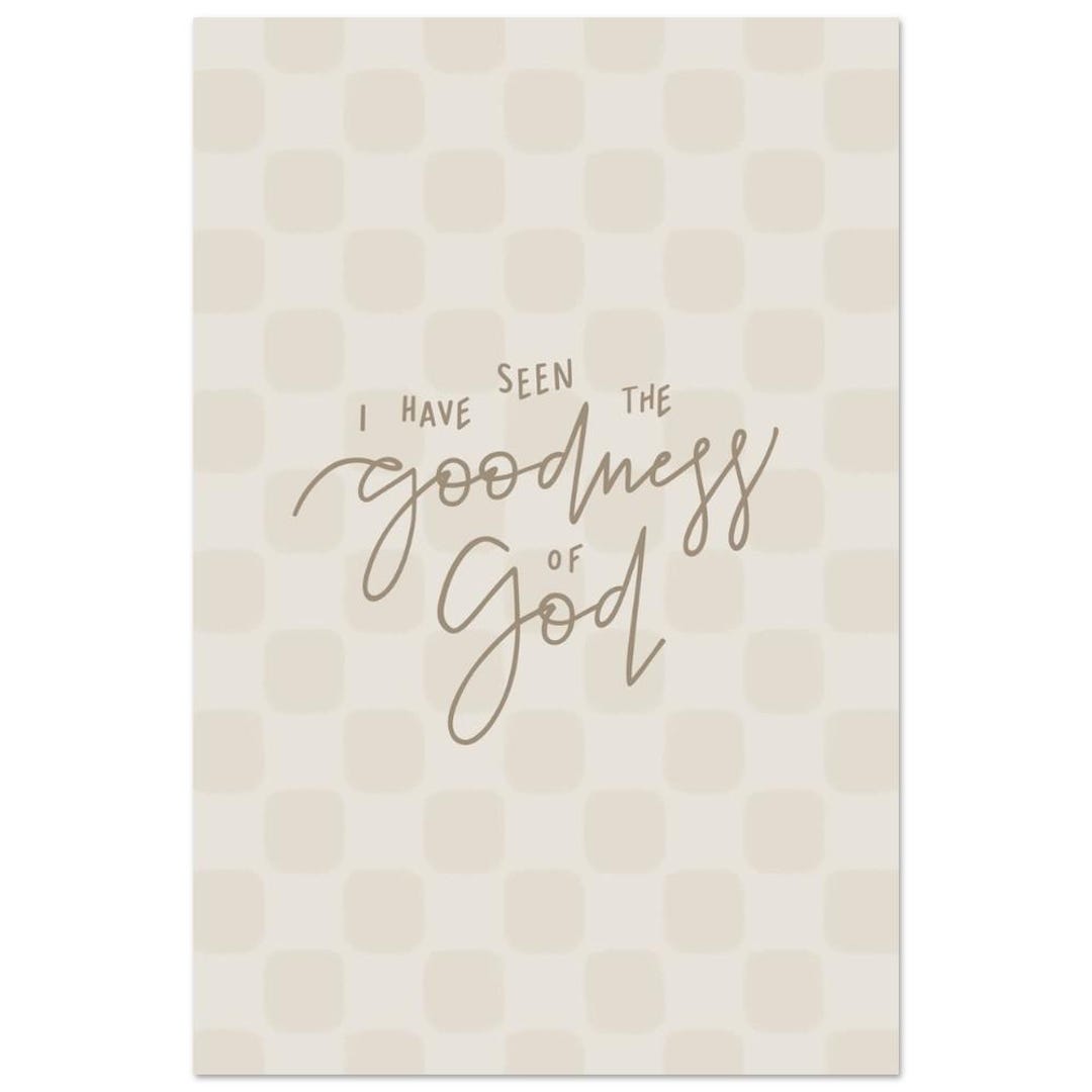 Goodness of God Poster - Etsy
