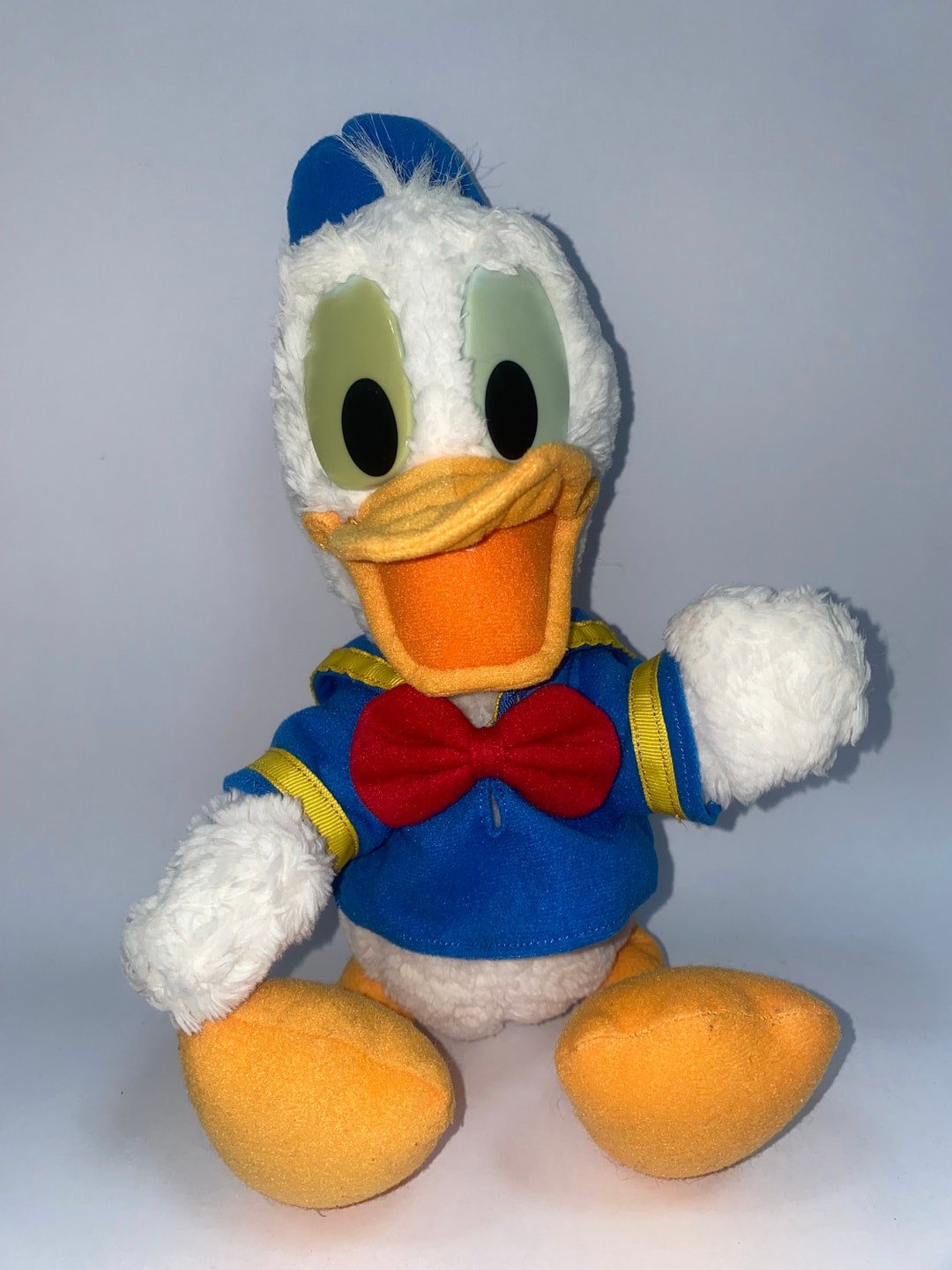 Vintage Donald Duck Sailor Plush Toy Stuffed Animal Disney 90s Mattel ...