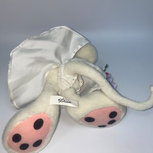 Vintage 90's Diddlina Diddl Mouse Bride Thomas Goletz Plush Toy 12 - Etsy