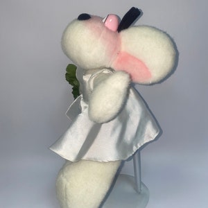 Vintage 90's Diddlina Diddl Mouse Bride Thomas Goletz Plush Toy 12 - Etsy