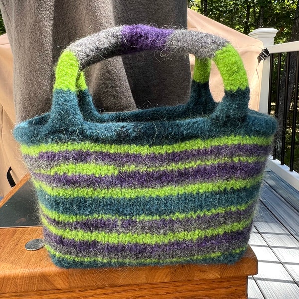 Felted Purse - Etsy
