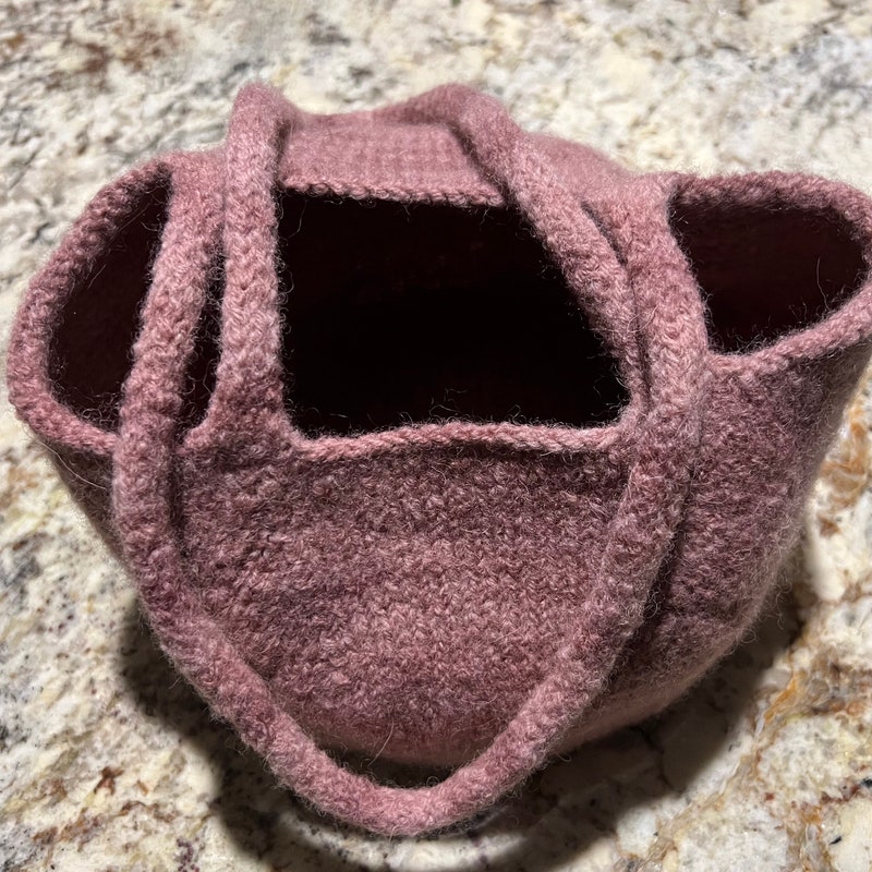 Felted Wool Purse - Etsy