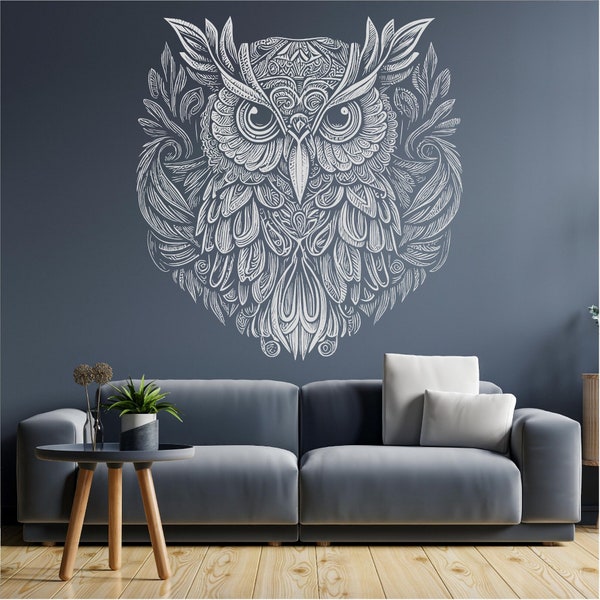Owl Car Decal - Etsy