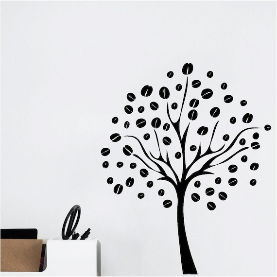 Coffee Bean Tree Drawing