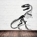 T-rex Dinosaur Sticker, Vinyl Wall Art Sticker, Transfer, Mural ...