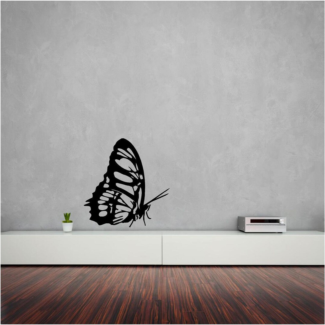 Butterfly Vinyl Wall Art, Decal, Sticker, Transfer, Mural, Removable ...