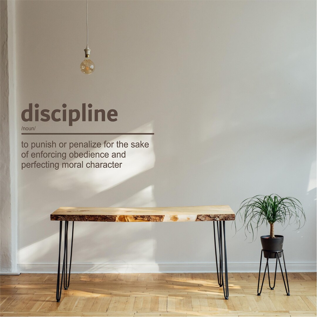 Definition of Discipline, Affirmations, Inspirational, Motivational ...