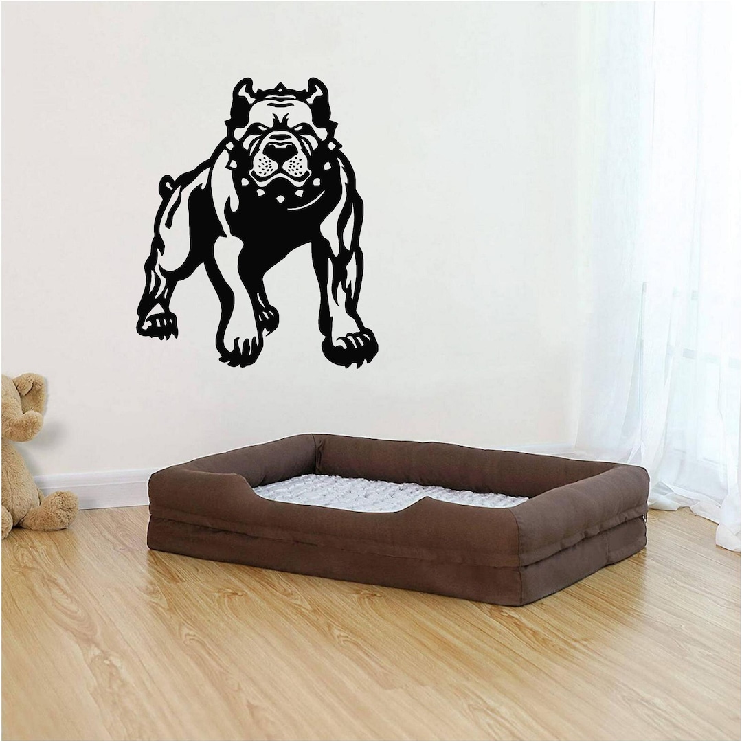 American Bull Dog Vinyl Wall Art, Decal, Sticker, Transfer, Mural ...