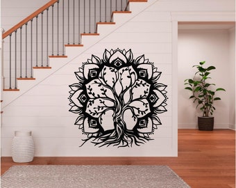 Tree Trunk Wall Decal - Etsy