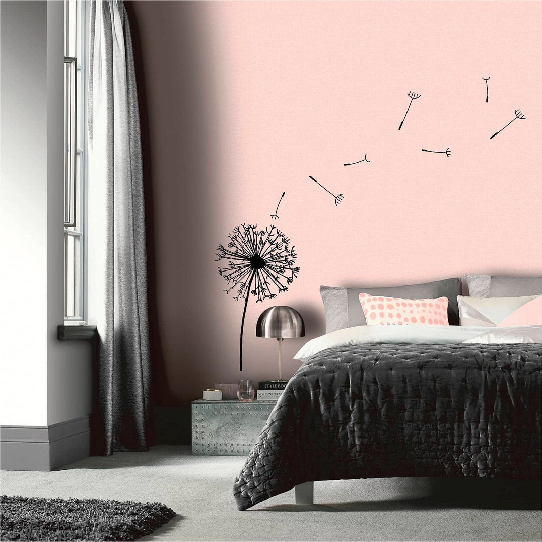 Dandelion in the Wind Vinyl Wall Art, Decal, Sticker, Transfer, Mural ...