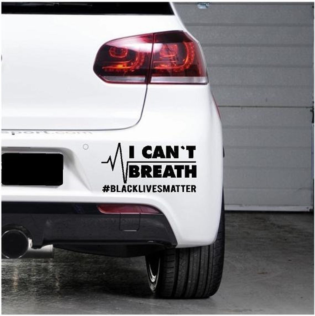 BLM Bumper Sticker, Decal, Transfer, Cut Not Printed, Easy to Apply ...