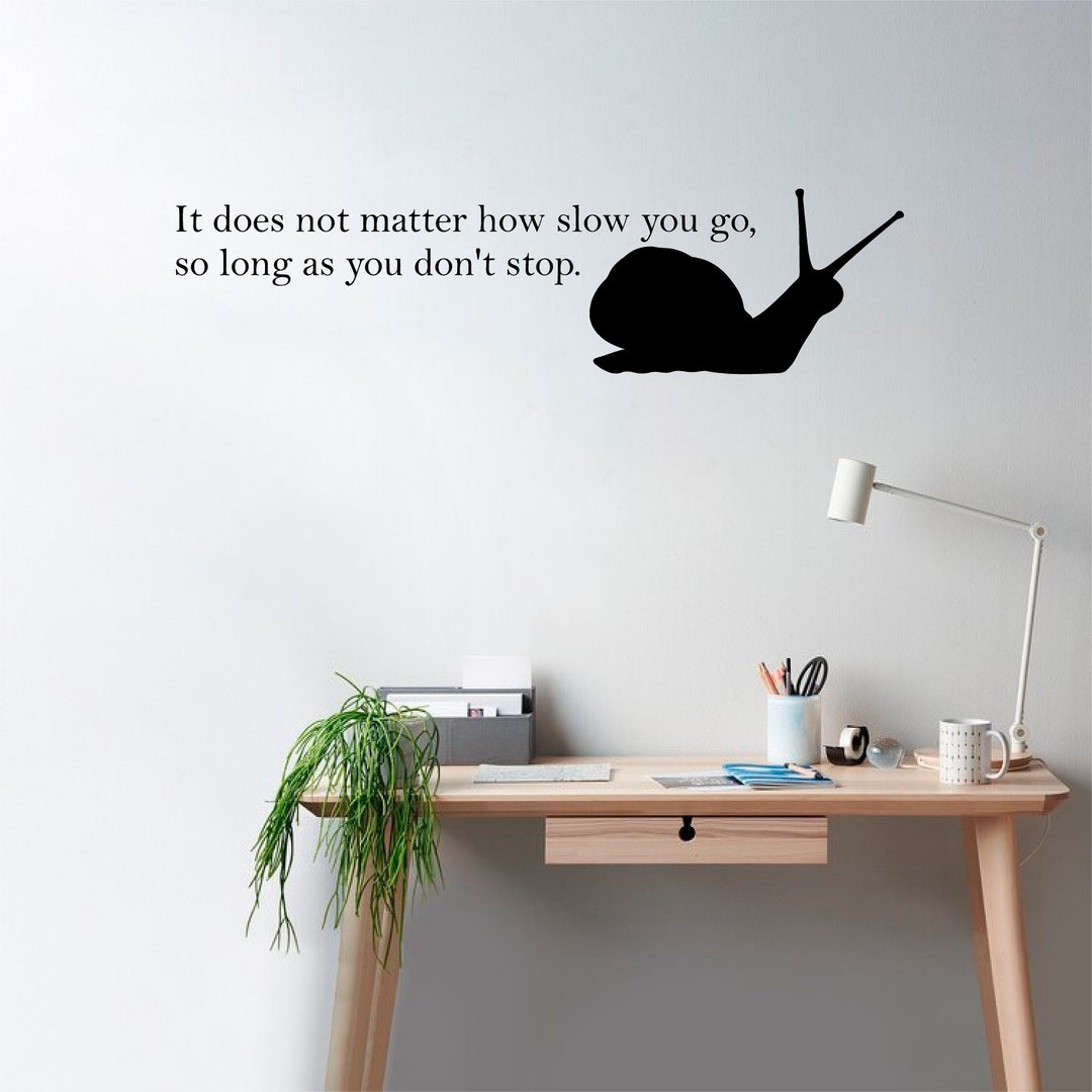 Snail - 0348, Wall Art Decal, Transfer, Mural, Sticker, 75 Colours, 5 ...