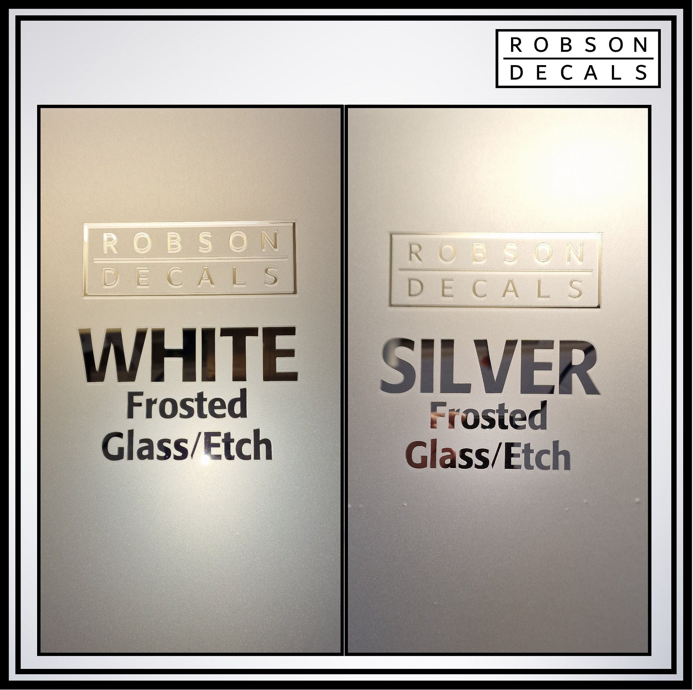 Design Your Own FROSTED GLASS, ETCH Sign, Transfer, Mural, Decal ...