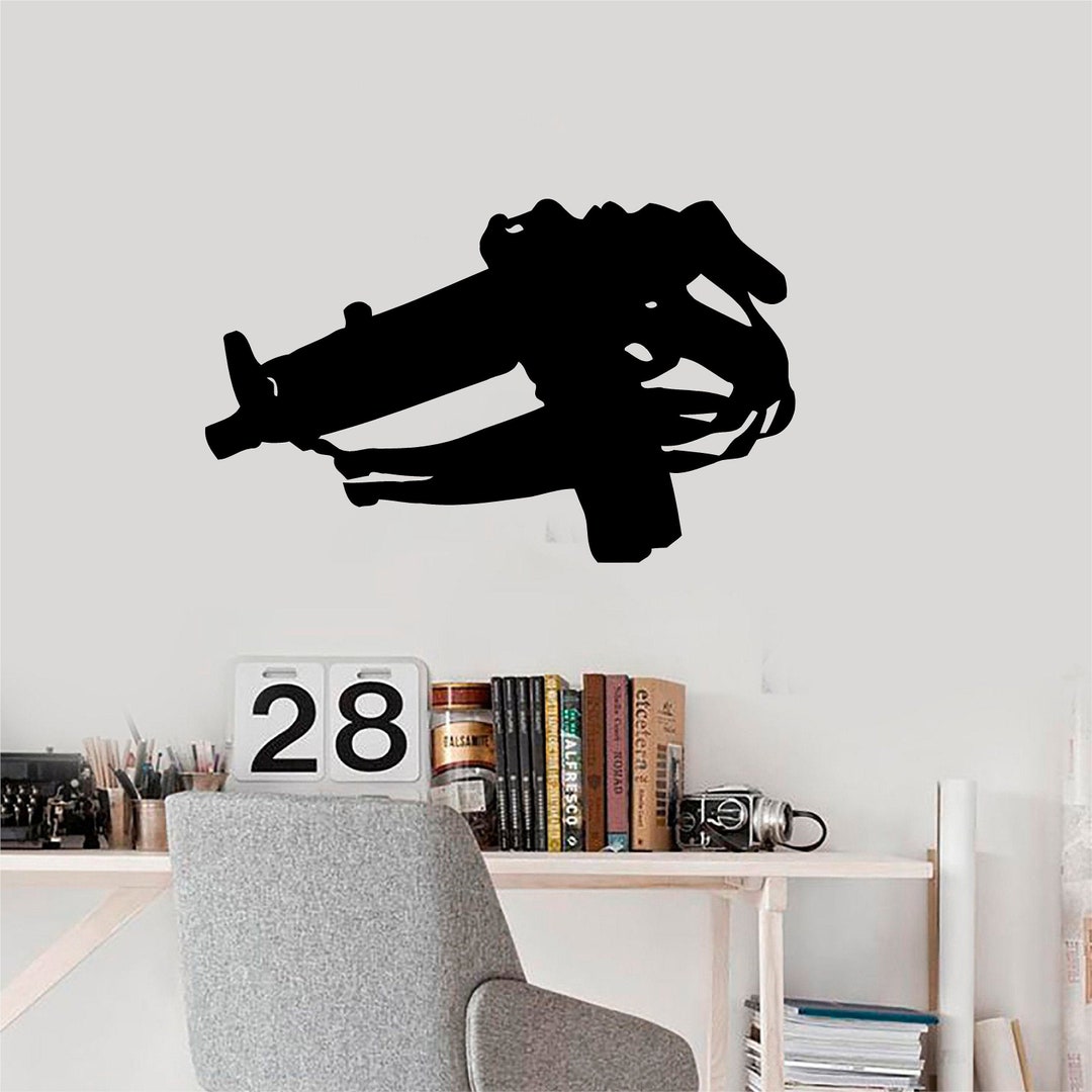 MP5 0034 Vinyl Wall Art Decal Sticker Transfer Mural - Etsy