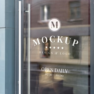 Design Your Own FROSTED GLASS, ETCH Sign, Transfer, Mural, Decal ...