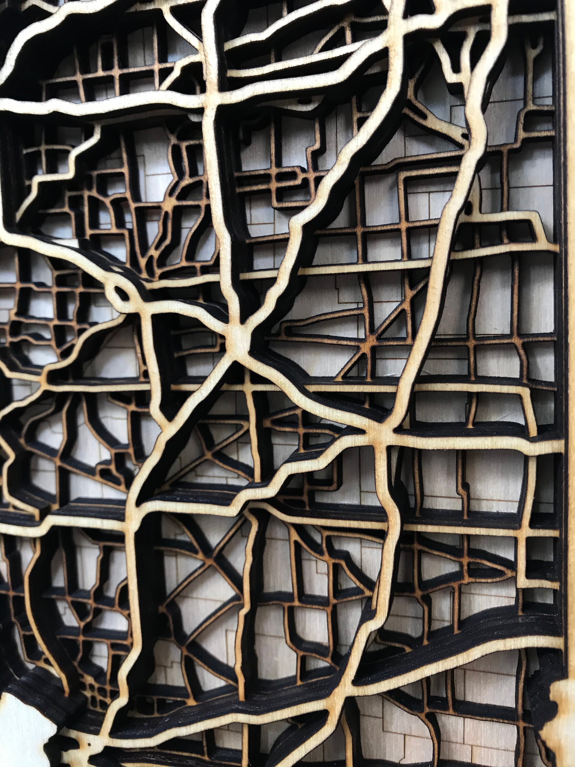 CHOOSE YOUR STATE: Custom Layered Road Map Sign - Etsy