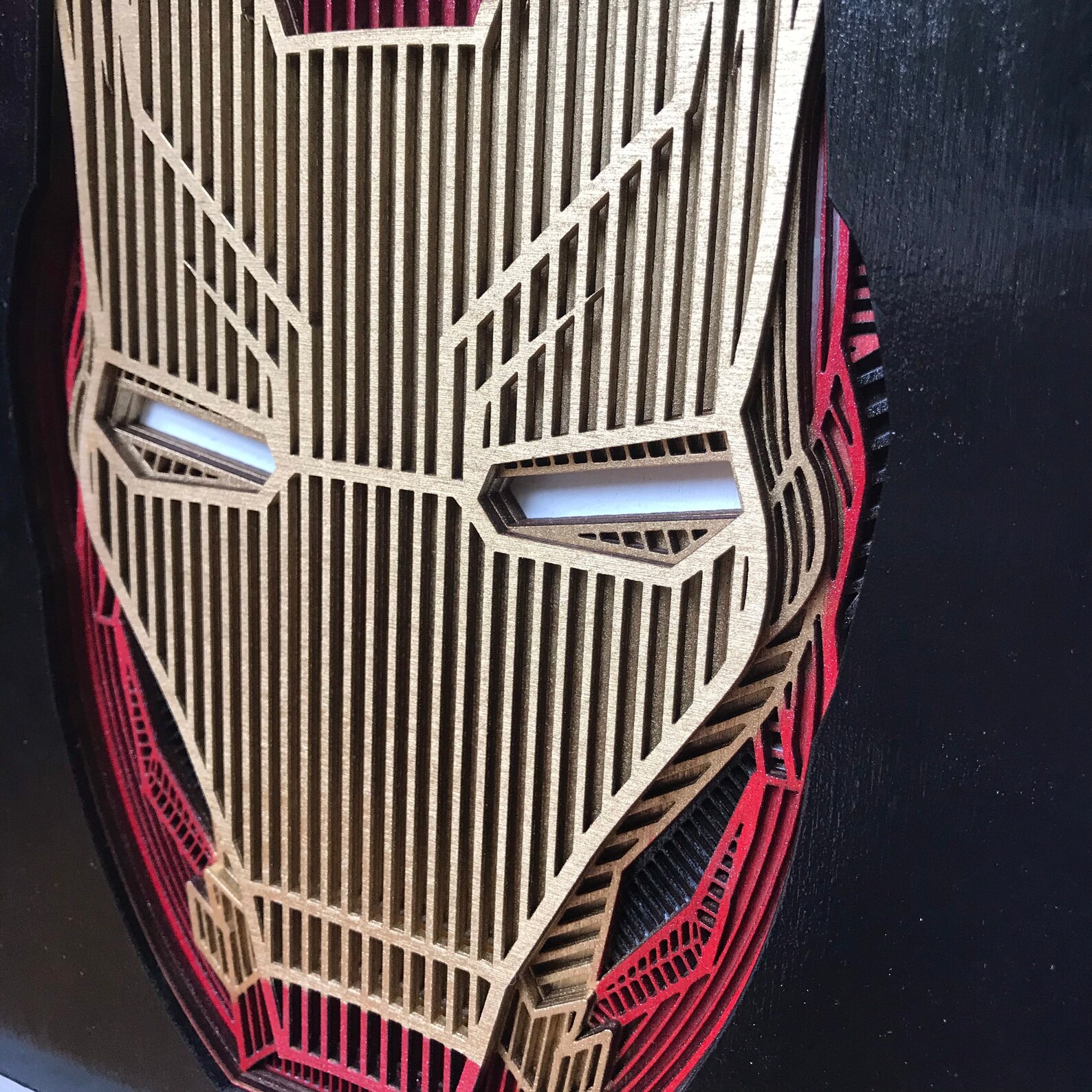 Iron Man Framed Wood Art - Etsy