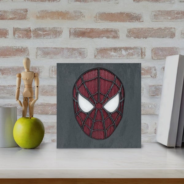 Spiderman Wood Wall Art - Etsy