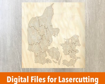 Laser Cutter File Louisiana Layered Map - Etsy