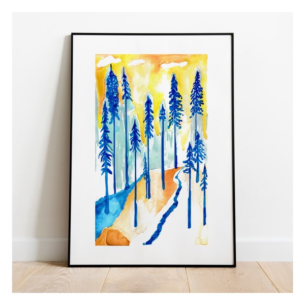Bright Wall Prints - Etsy