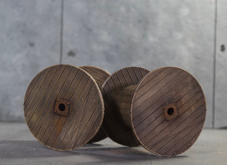 2 1:12 Scale Wooden Spool for Dioramas Mezcohasbro Marvel - Etsy