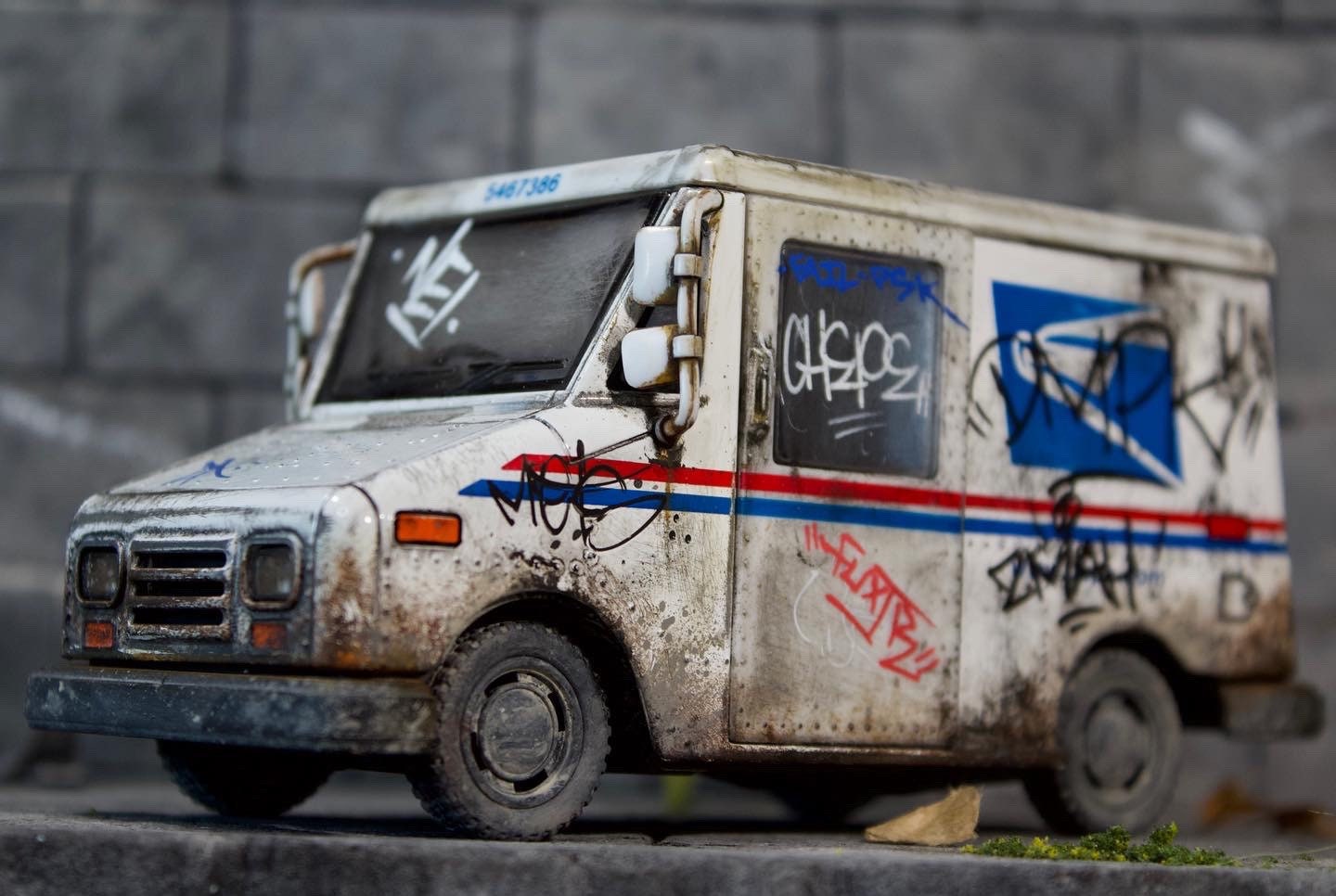 Custom Mail Truck