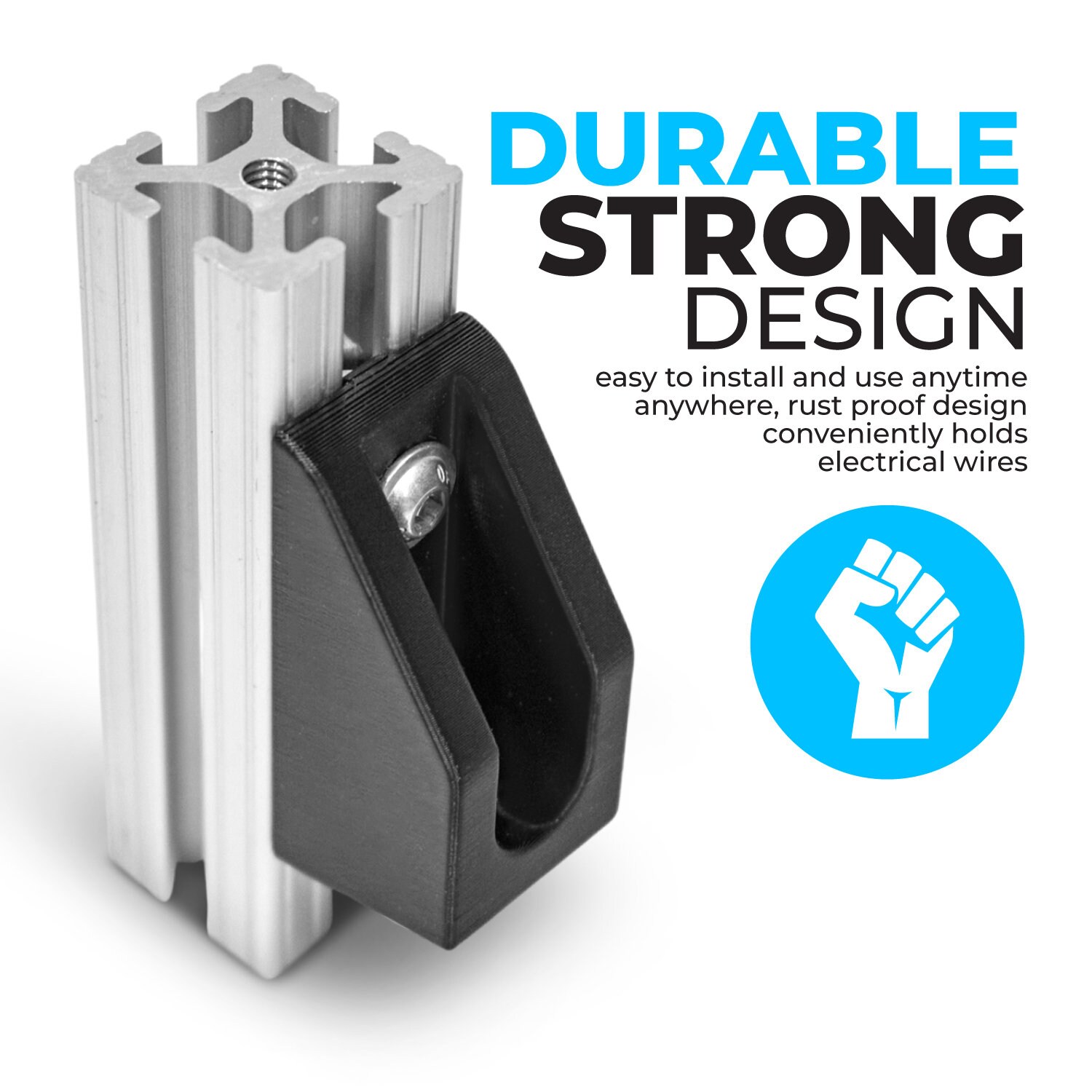 4 PCS Brackets for Electrical Wire Spool Support, Fits 1/2 in EMT Pipe ...