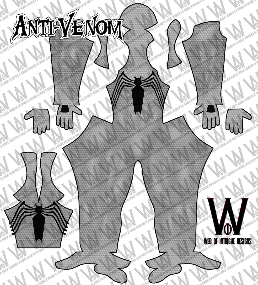 White & Black SM Suit Dye-sub Pattern - Etsy