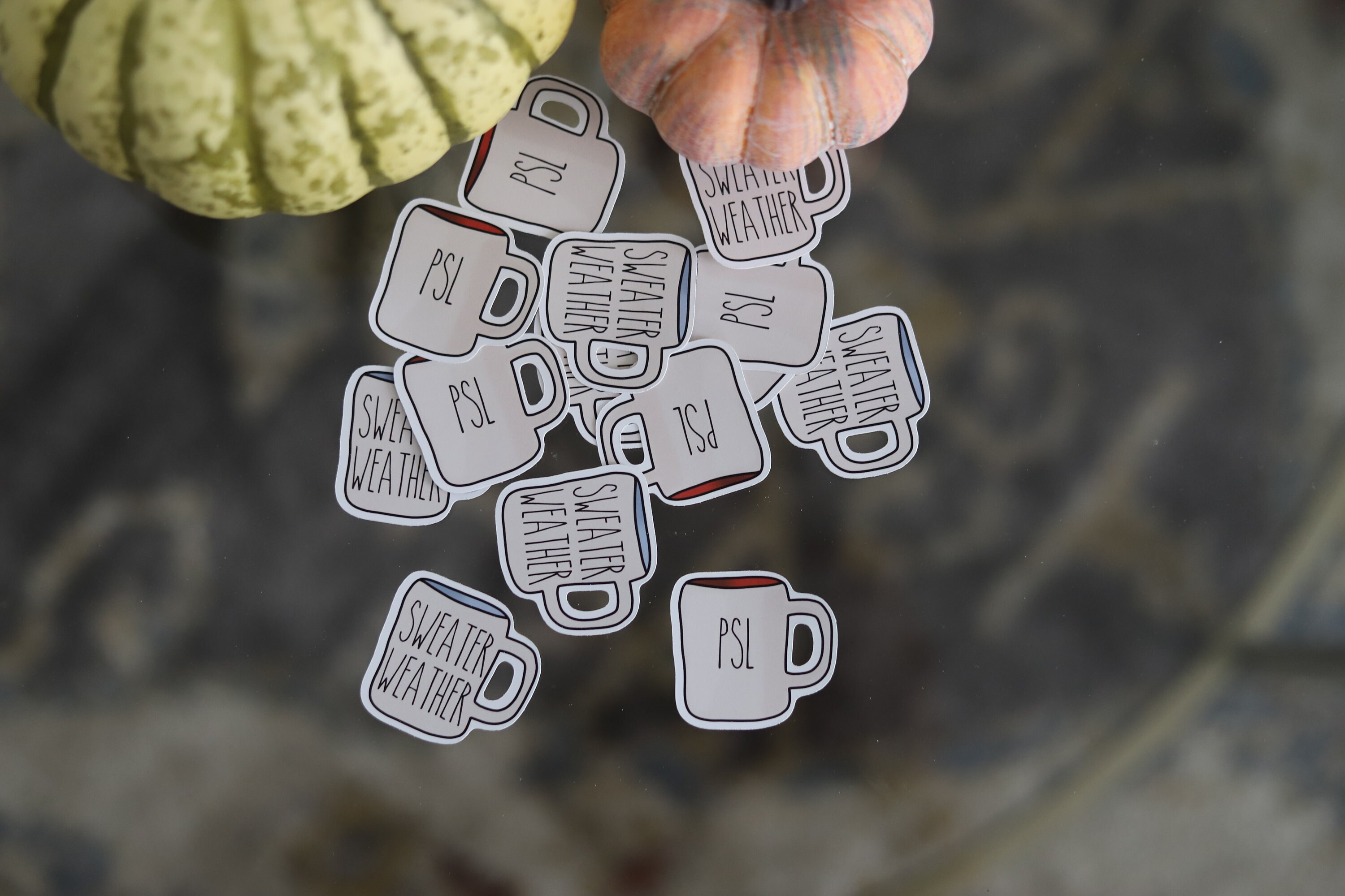 Pumpkin Spice Sticker Pumpkin Spice Latte PSL sticker Rae | Etsy